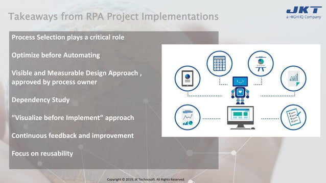 Driving Process Improvement Through Automation | Webinar | PPT