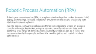 RPA with UIPath and Flaui | PPTX