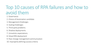 RPA with UIPath and Flaui | PPT