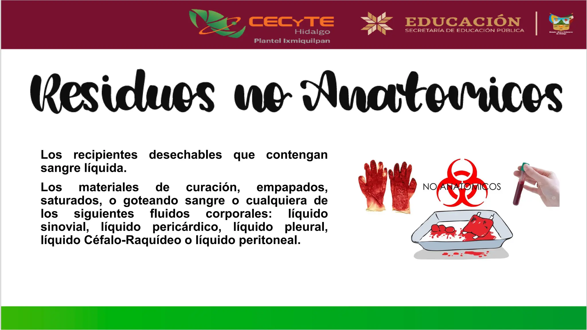 NOM-087 RPBI residuos peligrosos biológicos infecciosos | PDF | Blood ...