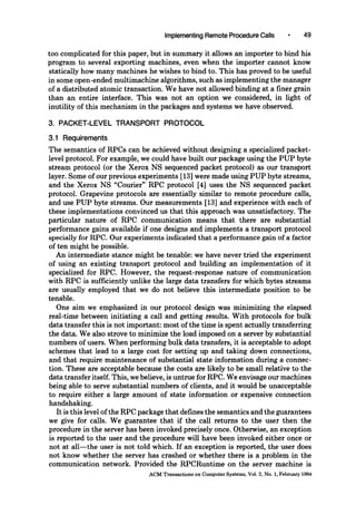Implementing Remote Procedure Calls | PDF