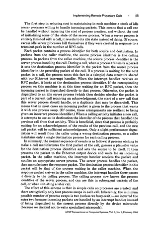 Implementing Remote Procedure Calls | PDF