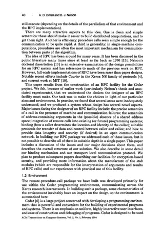 Implementing Remote Procedure Calls | PDF