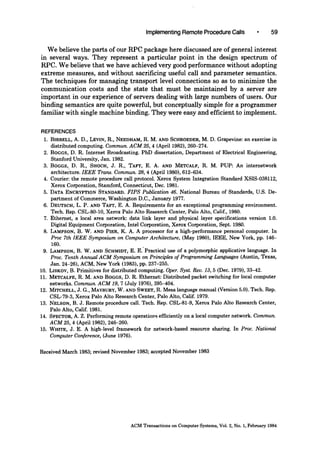 Implementing Remote Procedure Calls | PDF
