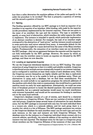 Implementing Remote Procedure Calls | PDF