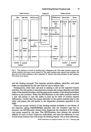 Implementing Remote Procedure Calls | PDF
