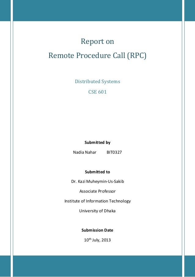 Remote Procedure Call