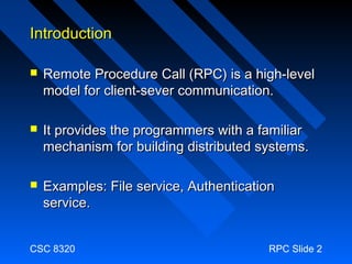 Rpc | PPT