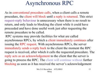 Rpc | PPT | Operating Systems | Computer Software and Applications