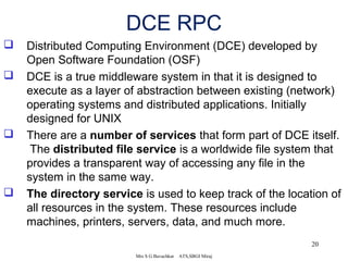 Rpc | PPT | Operating Systems | Computer Software and Applications
