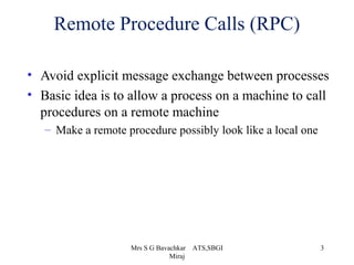 Rpc | PPT | Operating Systems | Computer Software and Applications