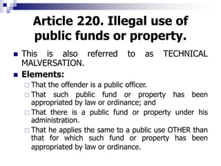 RPC Crimes by Public Officers.ppt