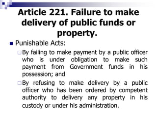 RPC Crimes by Public Officers.ppt