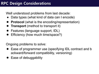 Rpc framework | PPTX