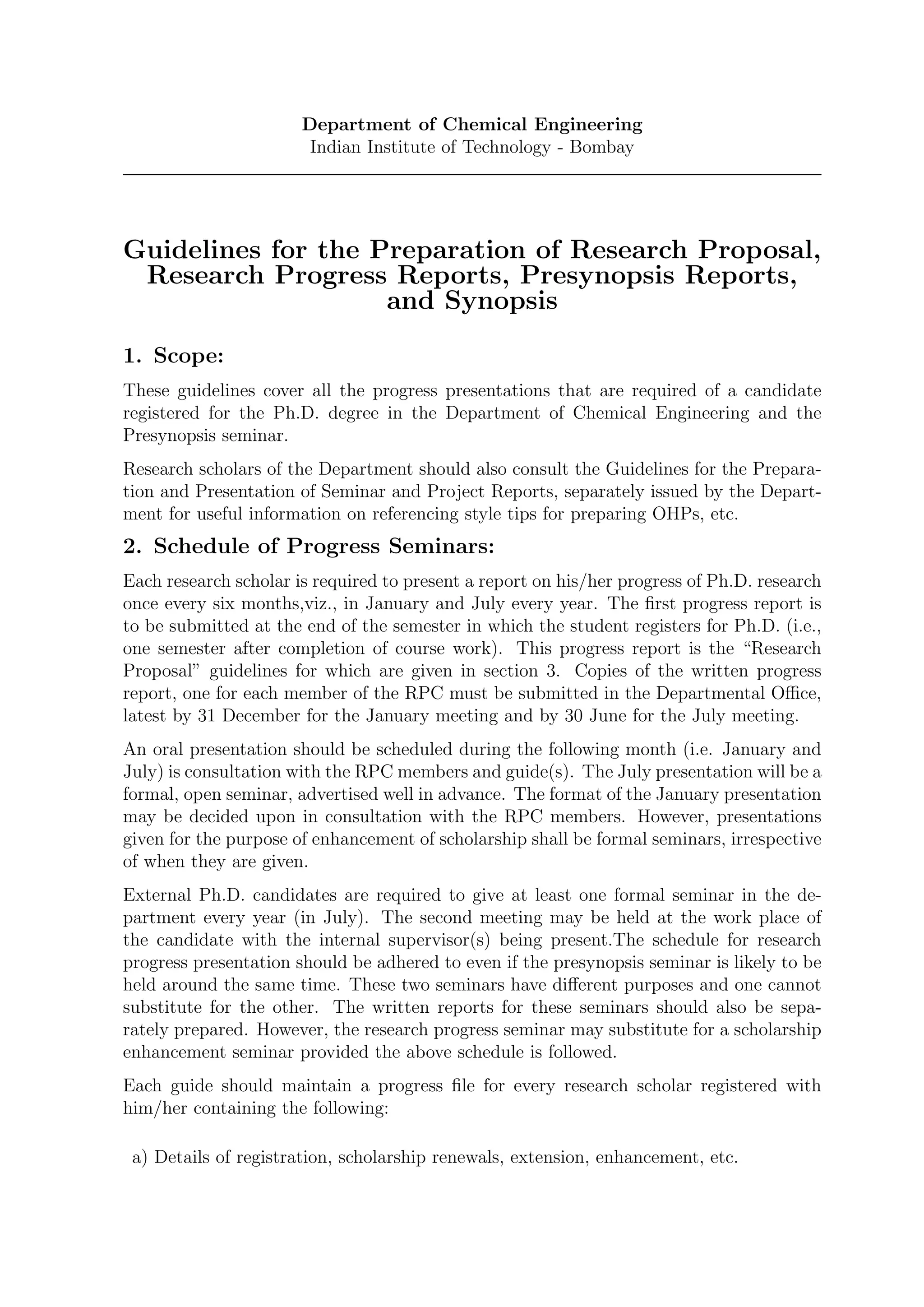 Rpc Guidelines | PDF | Postgraduate Education | College Education