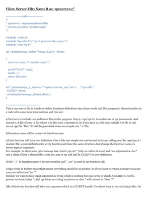 Rpc mechanism | DOCX