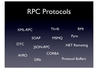 RPC protocols | PPT