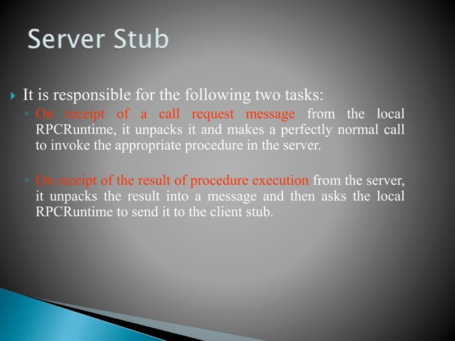 RPC: Remote procedure call | PPTX