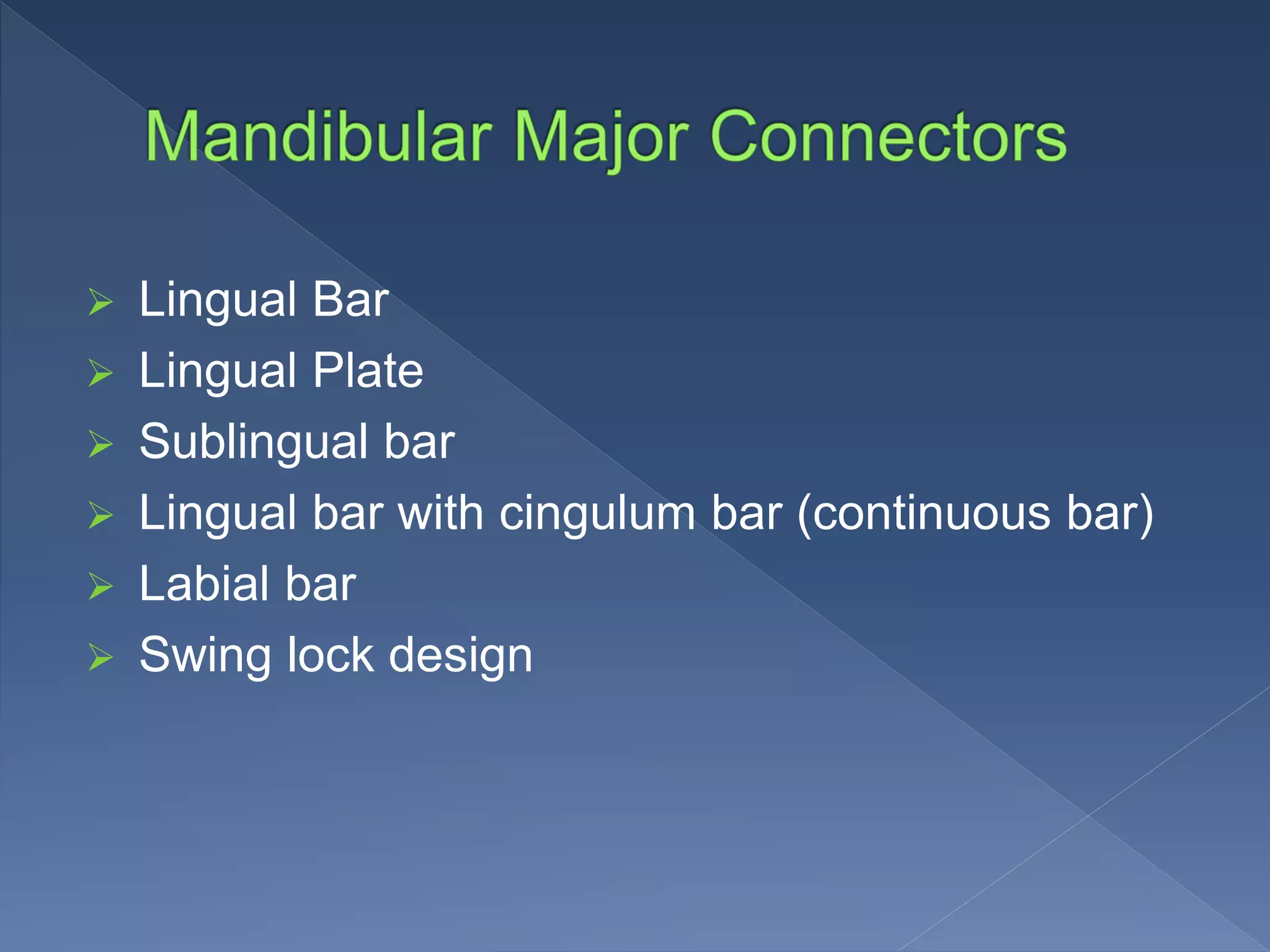 RPD Major Connectors | PPSX