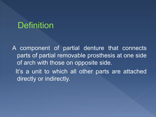 RPD Major Connectors | PPSX
