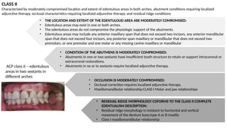Classification of partially edentulous arches | PPTX | Dental Health ...