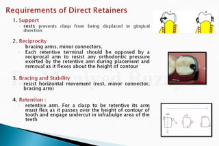 Rpd direct retainers 2nd yr | PPT