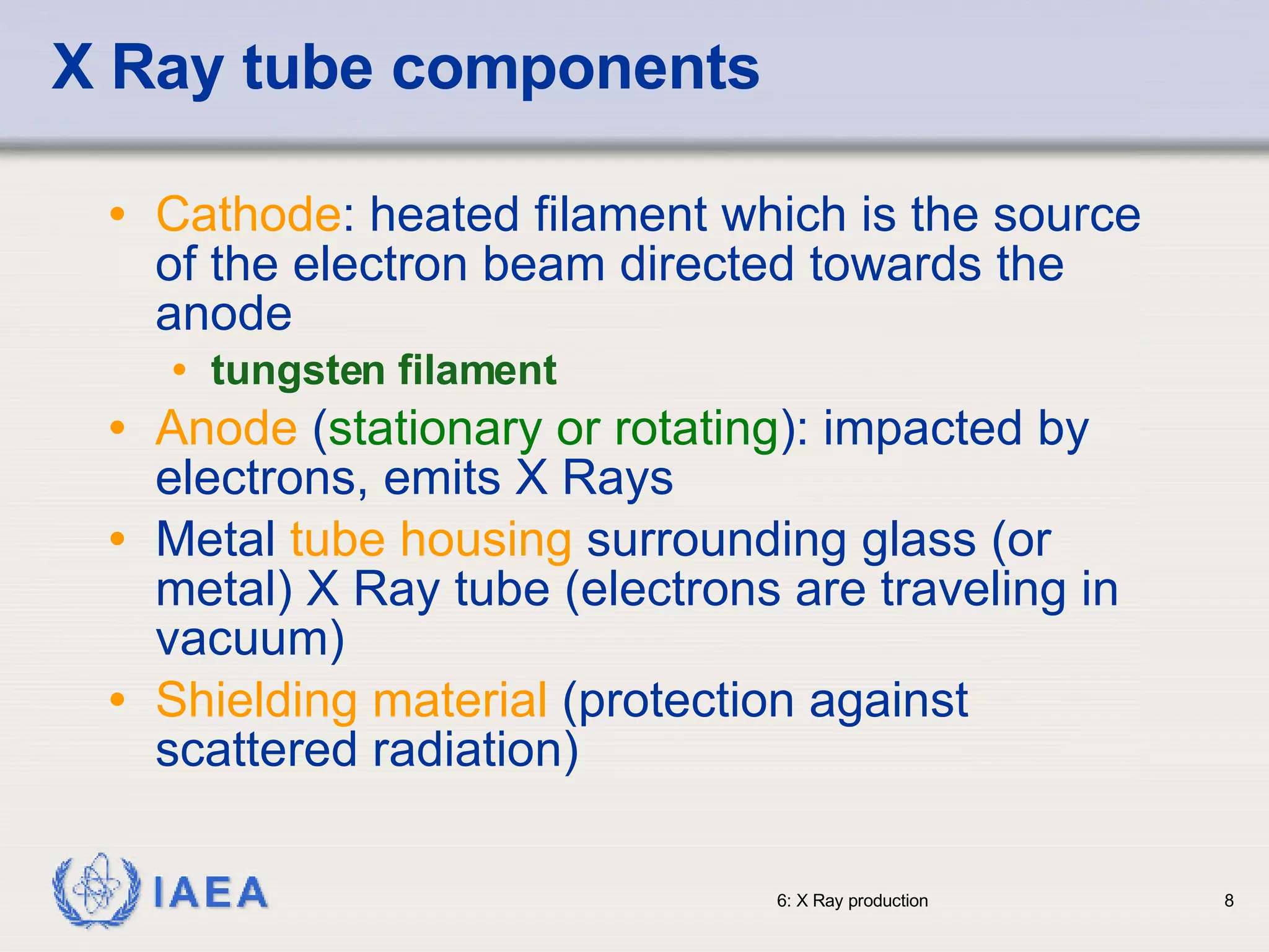 Xray Production | PPT