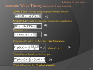 Seismic Imaging using wave theory | PPT