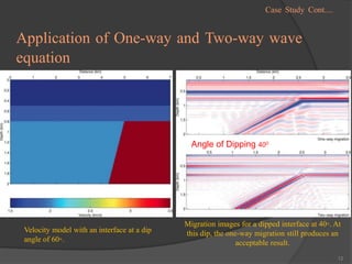 Seismic Imaging using wave theory | PPT