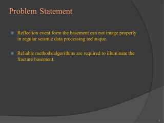 Seismic Imaging using wave theory | PPT