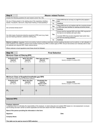 RPD Selection Simple Guide Iso 16975 2 Draft | PDF