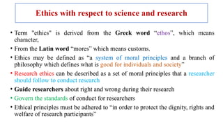 Research & Publication Ethics (Scientific Conduct).pptx