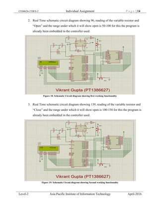 Door control embedded system using accelerometer sensor | PDF