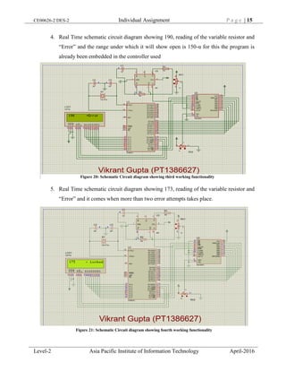 Door control embedded system using accelerometer sensor | PDF