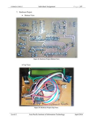 Door control embedded system using accelerometer sensor | PDF
