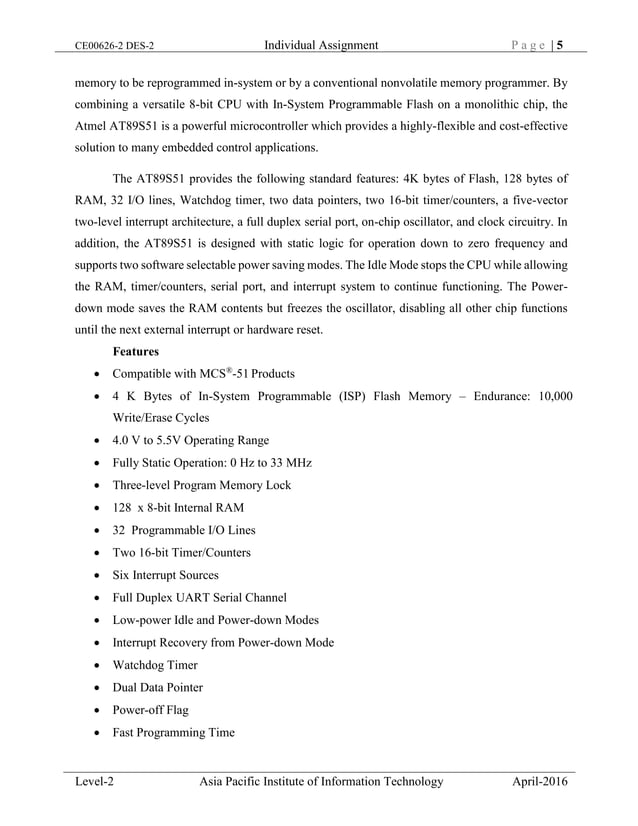 Door control embedded system using accelerometer sensor | PDF