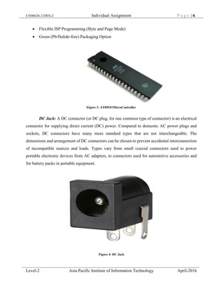 Door control embedded system using accelerometer sensor | PDF