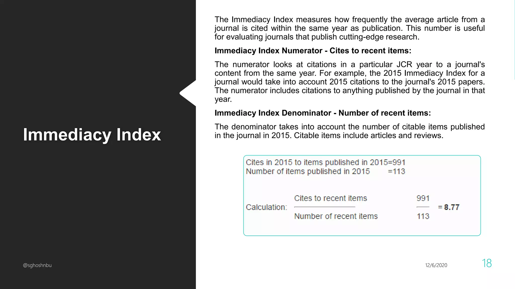 Impact Factor Journals as per JCR, SNIP, SJR, IPP, CiteScore | PPTX