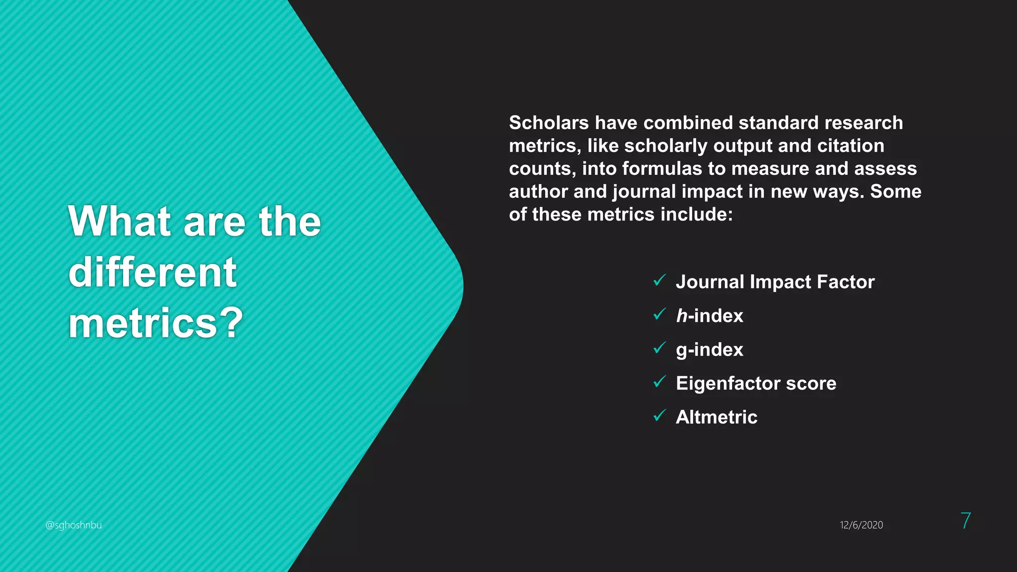 Impact Factor Journals as per JCR, SNIP, SJR, IPP, CiteScore | PPTX