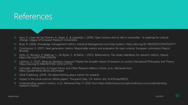 Impact Factor Journals as per JCR, SNIP, SJR, IPP, CiteScore | PPTX ...