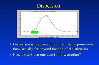 event related functional Magnetic Resonance Imaging design | PPT
