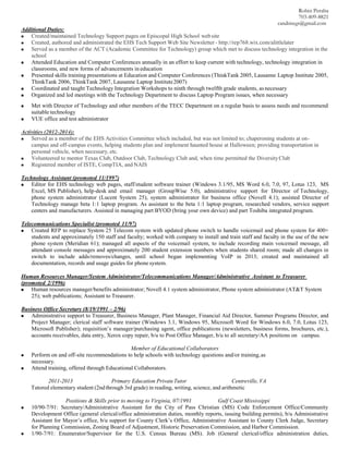 Robin Peralta Resume - 11/14/15 | PDF