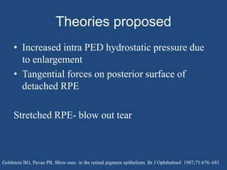 RPE Tear presentations | PPTX