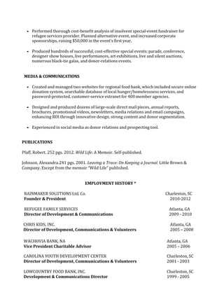Robert Hopkins Pfaff Professional Resume | PDF