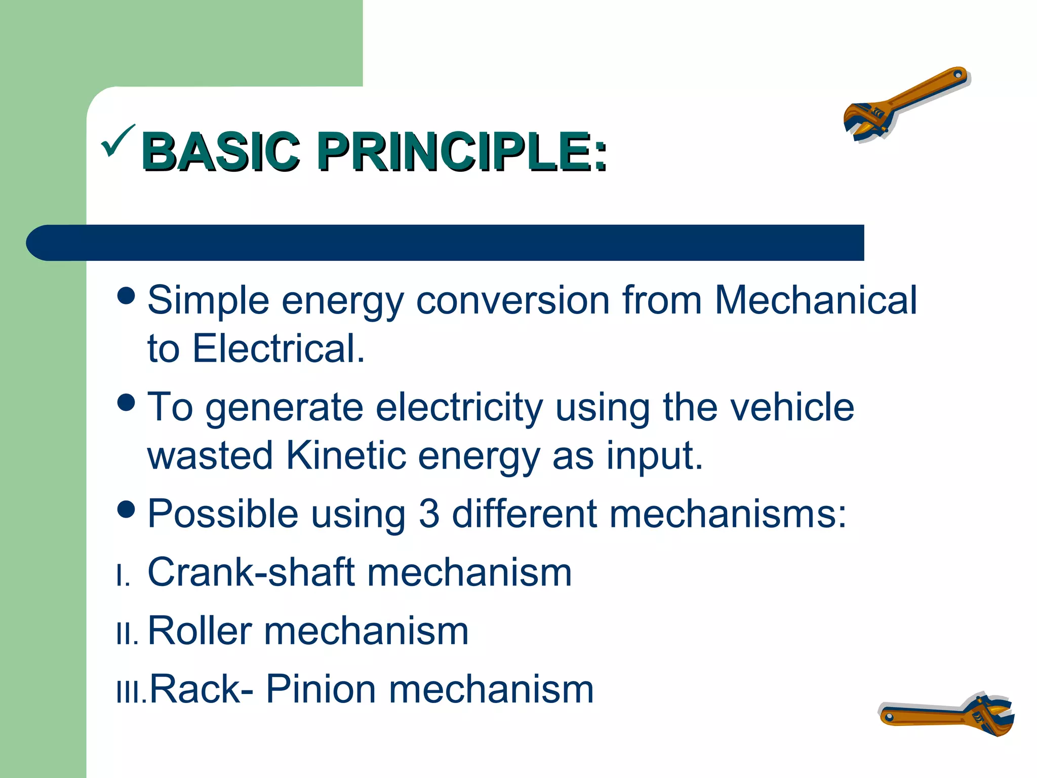 Road power generation | PPT