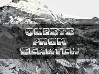 Rpg adventures from scratch | PDF