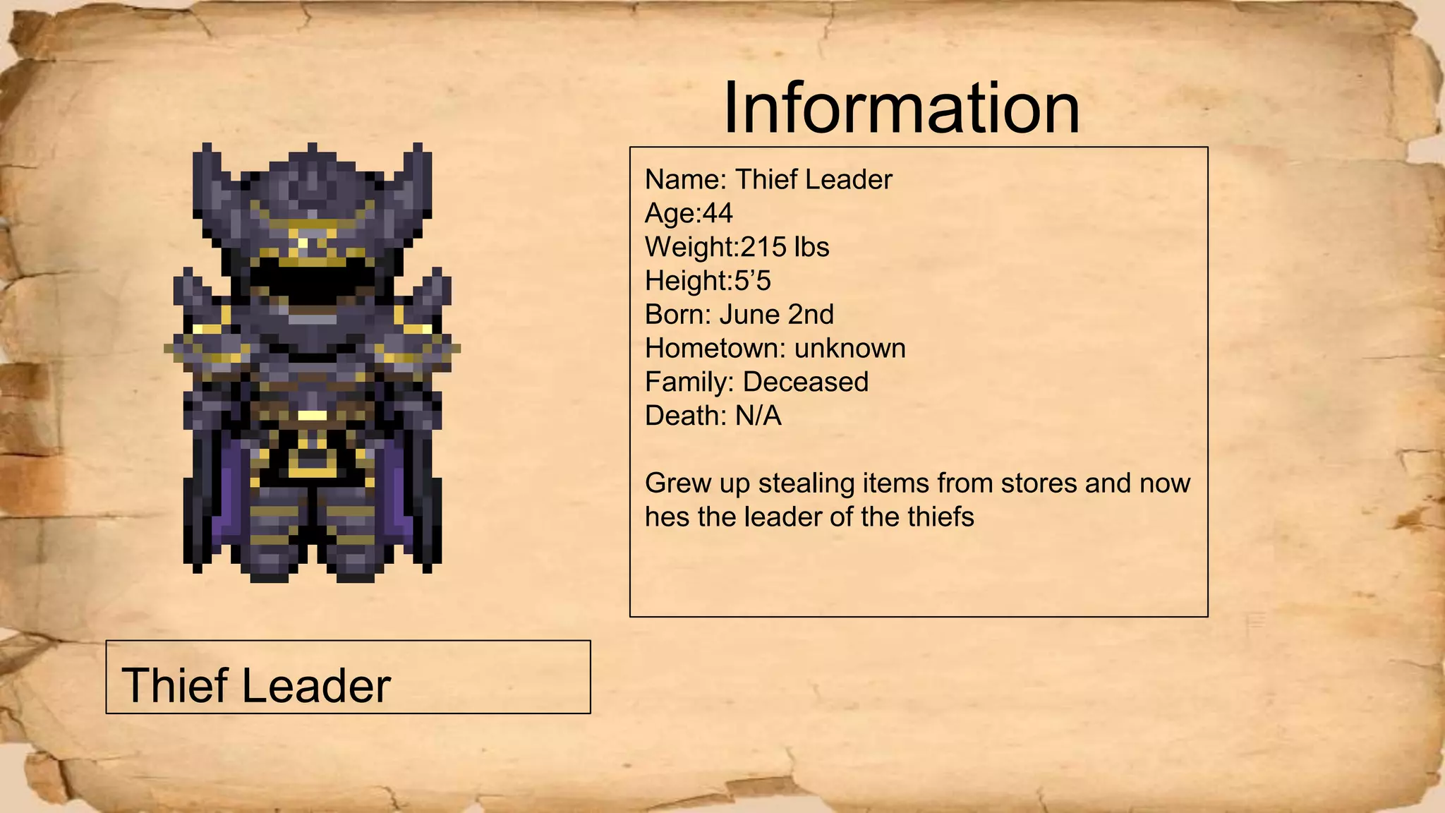 Rpg characters | PPT