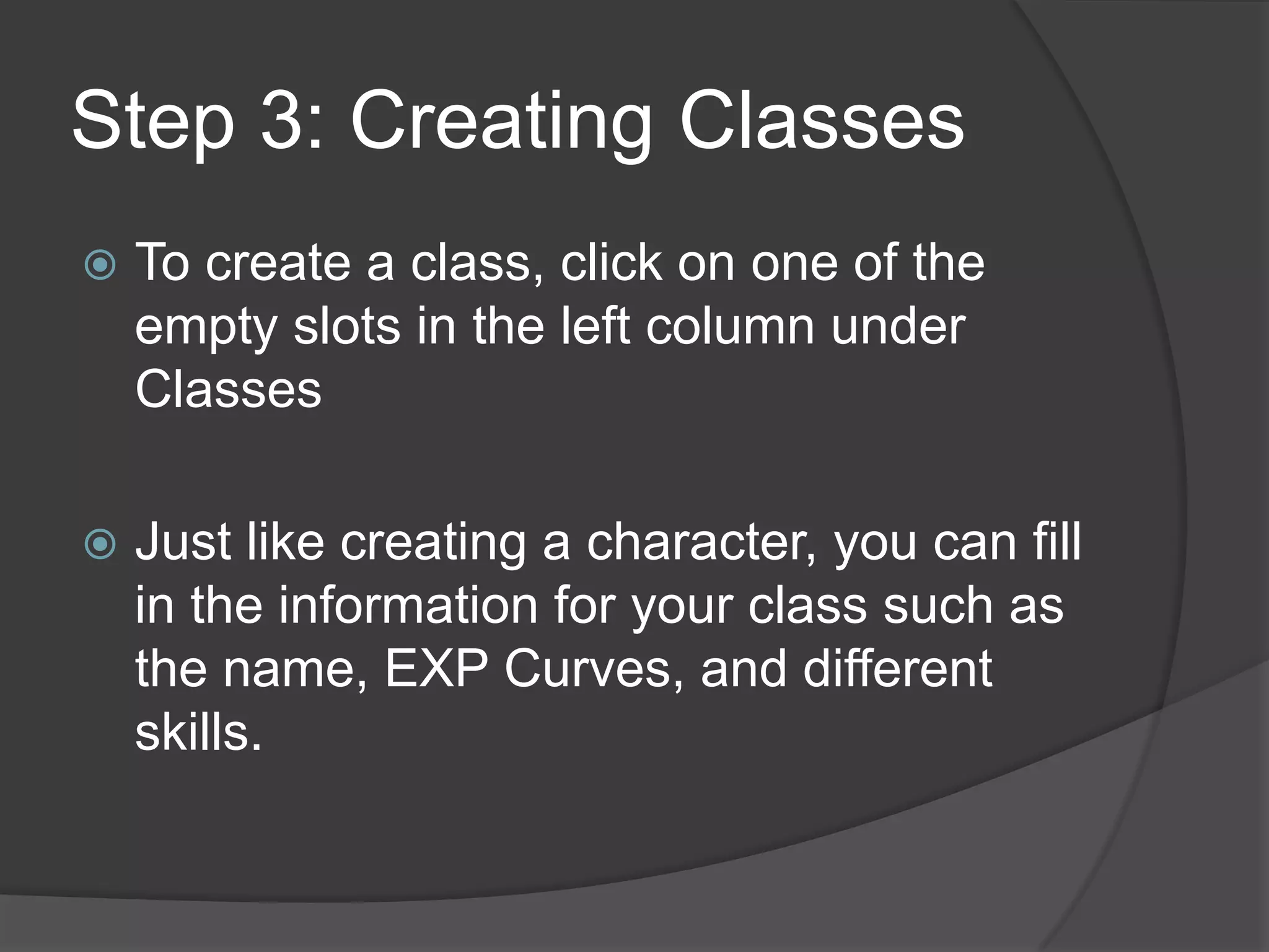 Rpg maker lesson 2 | PPTX