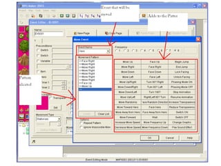 Rpg maker 2k3 lesson 4 | PPTX