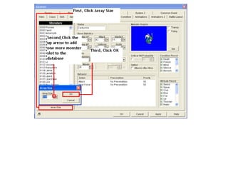 Rpg maker 2k3 lesson 6 | PPTX | Roleplaying Games | Games and Puzzles